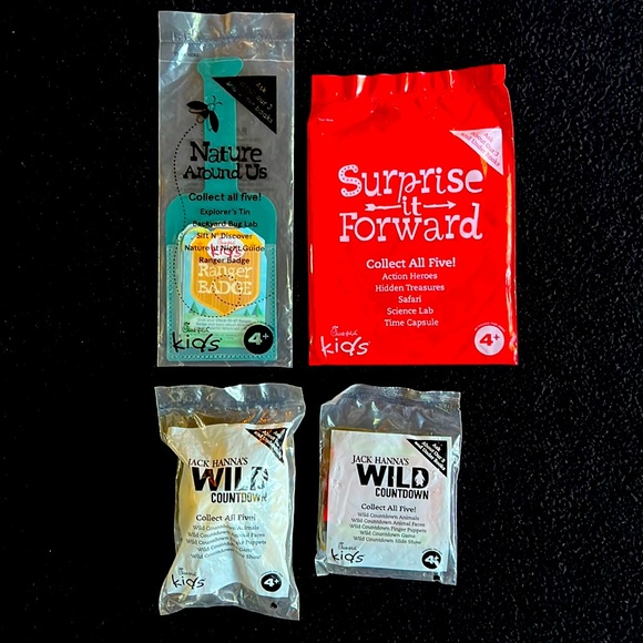 Chick-Fil-A | Toys | Set Of 4 Chickfila Toys Jack Hanna Surprise It ...